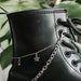 Crystal Boot Chain Punk Quartz Gothic Charm Shoe Accessories - Etsy