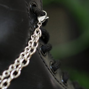 Simple Cable Boot Charm Chain | Punk Pull Loop Shoe Accessories - Etsy