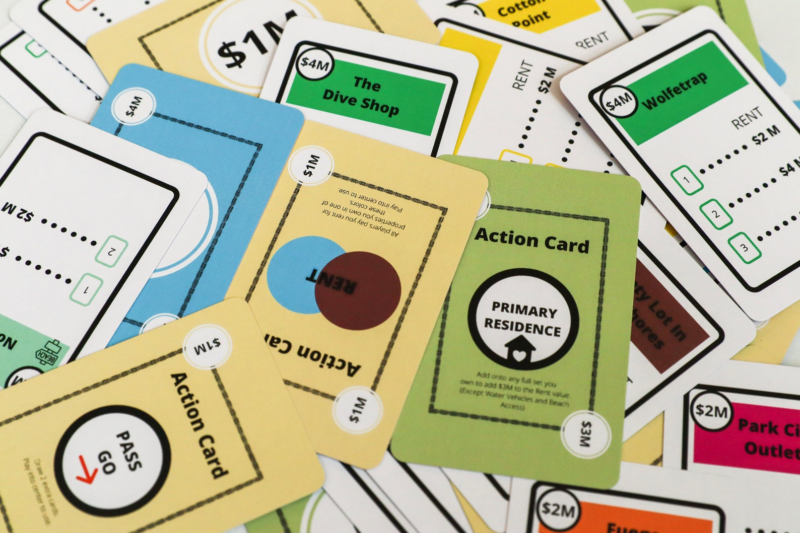 Custom Monopoly Deal - Marital Deal Card Game (editable Digital ...