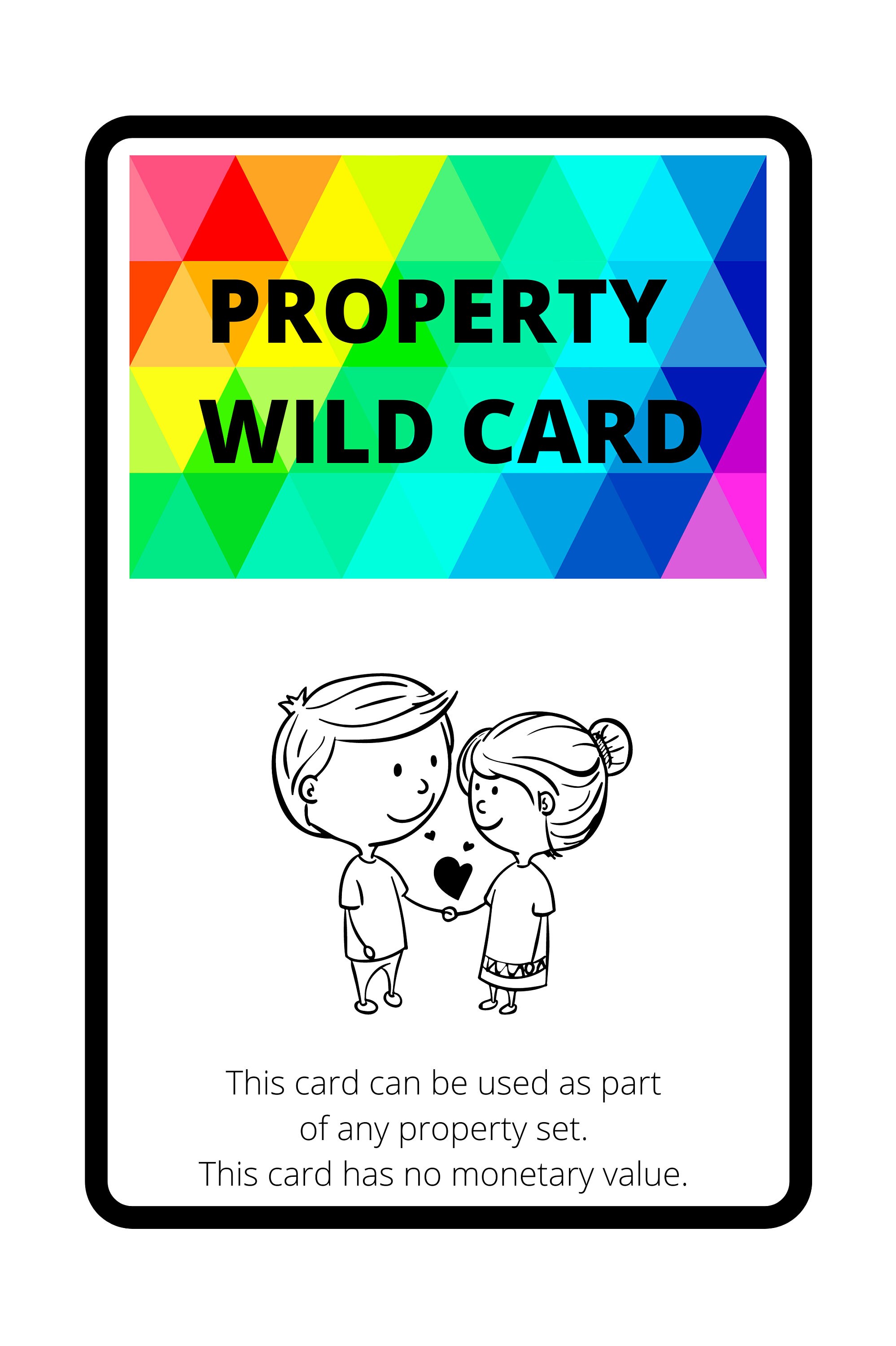 Custom Monopoly Deal - Marital Deal Card Game (editable Digital ...