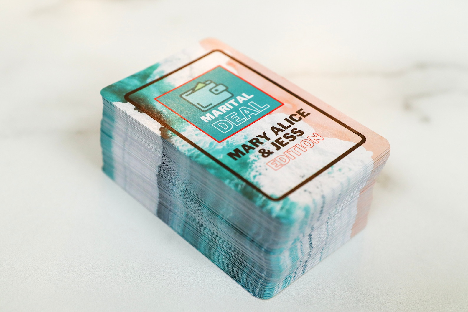 Custom Monopoly Deal - Marital Deal Card Game (editable Digital ...