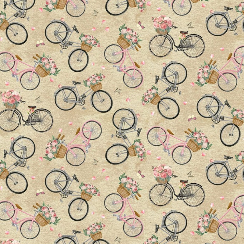 Bicycle Fabric - Etsy