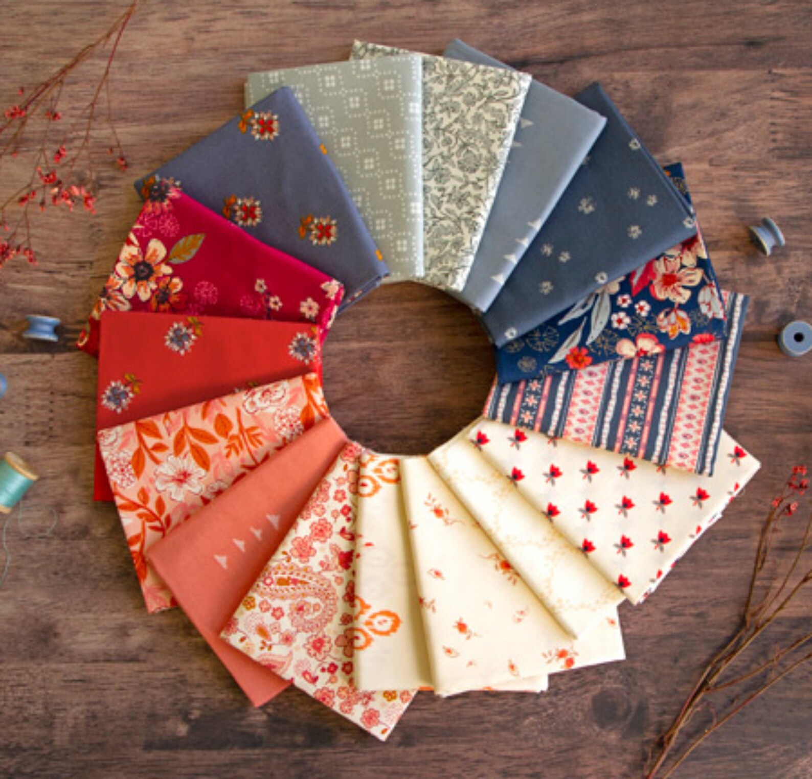 Kindred Collection - Fabric Wonders - 16 Pc FQ Bundle - Art Gallery ...