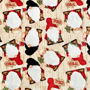 XL Christmas Timber Gnomes Kitchenaid Reversible Mixer Bowl - Etsy