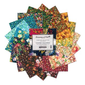 Dreaming of Fall Charm Pack - 5 X 5 in 42 Pcs - Robert Kaufman CHS-1239 ...