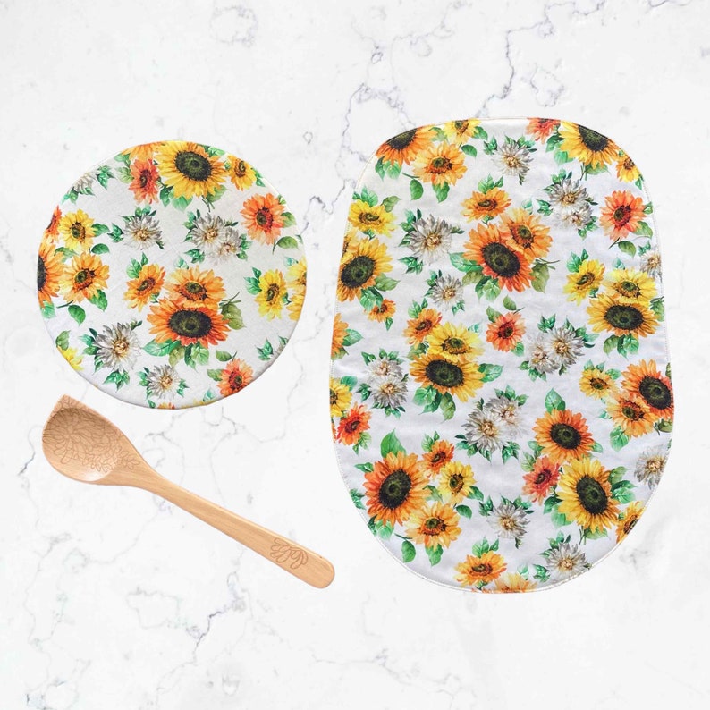 XL Blooming Sunflowers Bowl Cover Sunflower Stand Mixer - Etsy