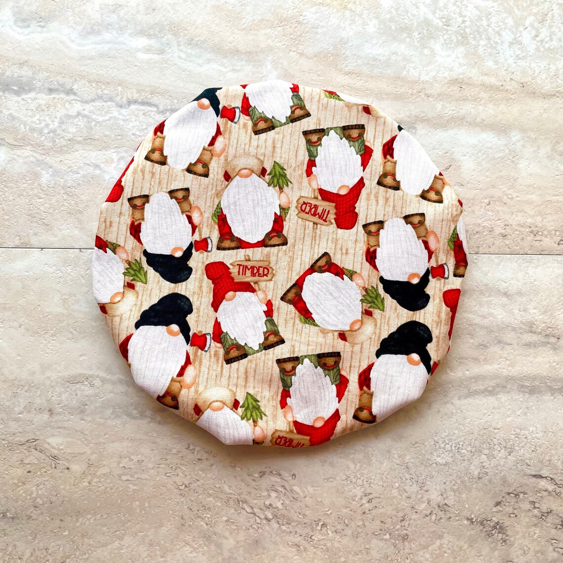 XL Christmas Timber Gnomes Kitchenaid Reversible Mixer Bowl | Etsy