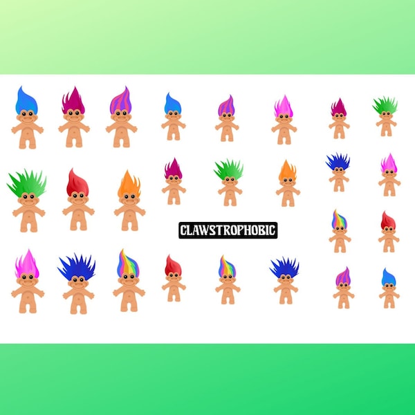 Troll Doll - Etsy