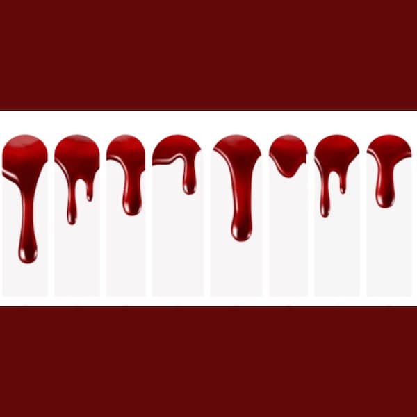 Blood Decal - Etsy