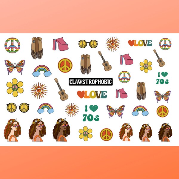 70s Decals - Etsy