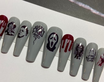 Serial Killer Nails - Etsy