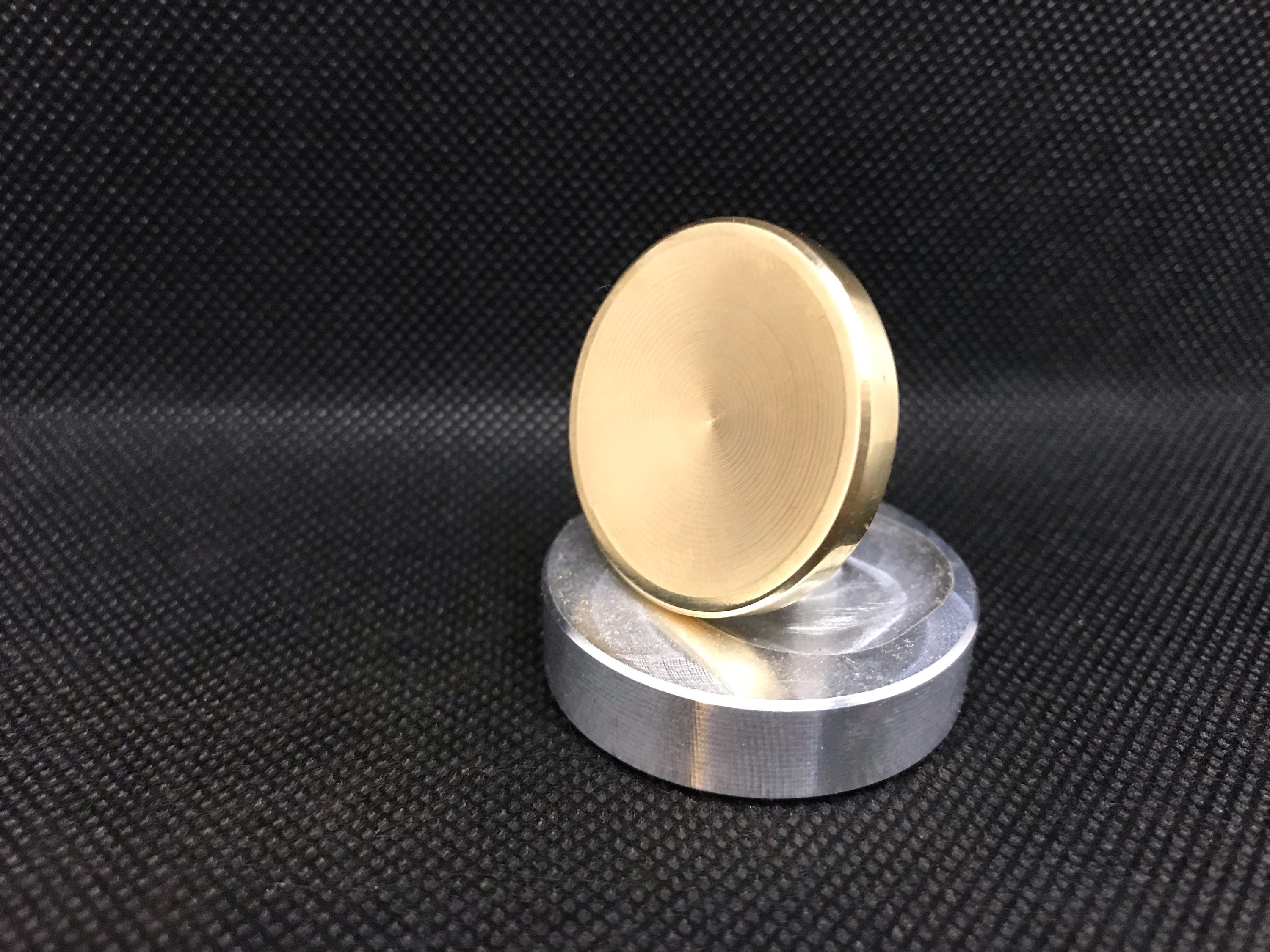 Solid Brass Brick Wall Worry Coin, Contact Coin, Pocket Coin, Fidget ...