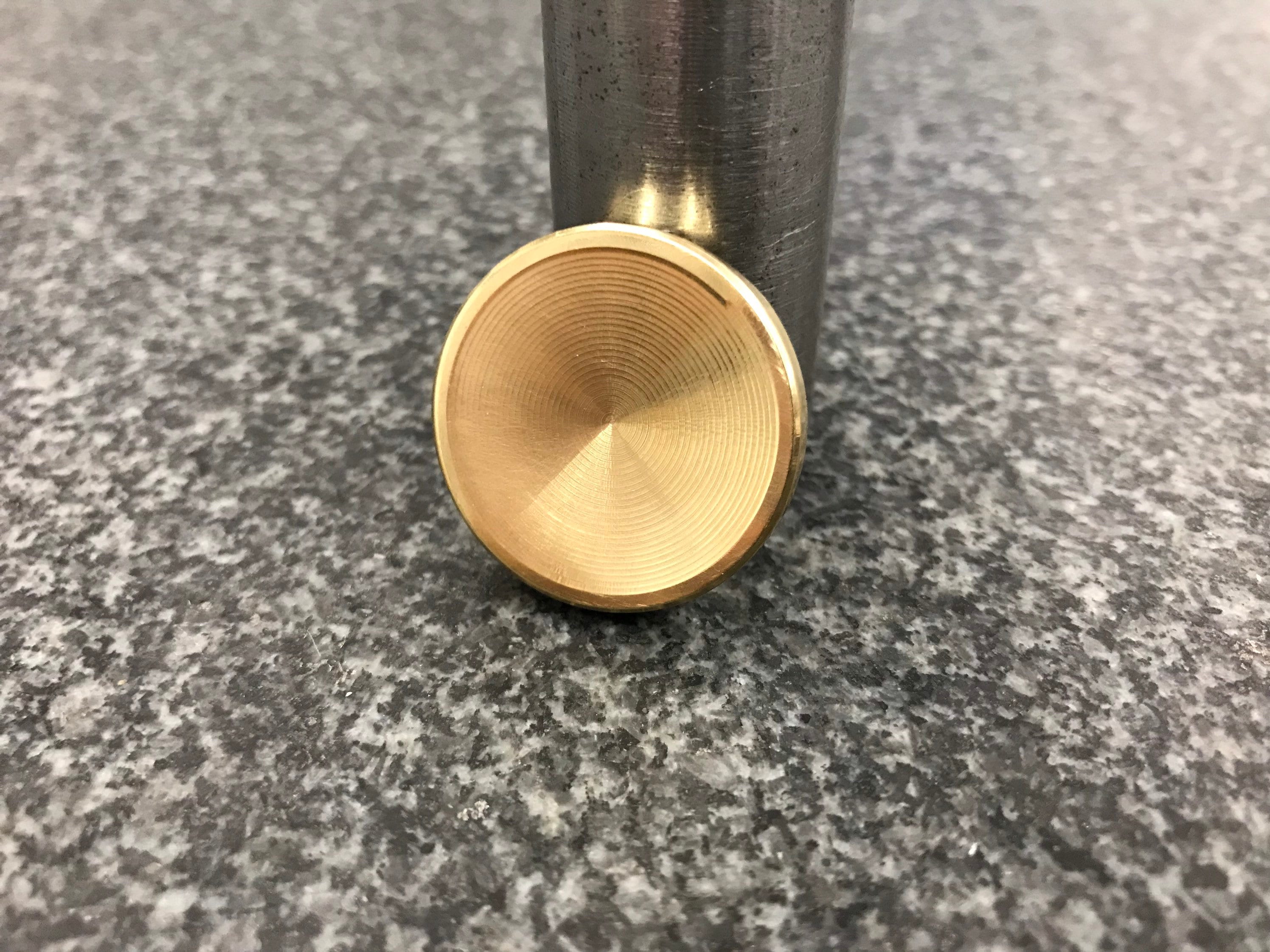 Solid Brass Honeycomb Worry Coin, Contact Coin, Pocket Coin, Fidget ...