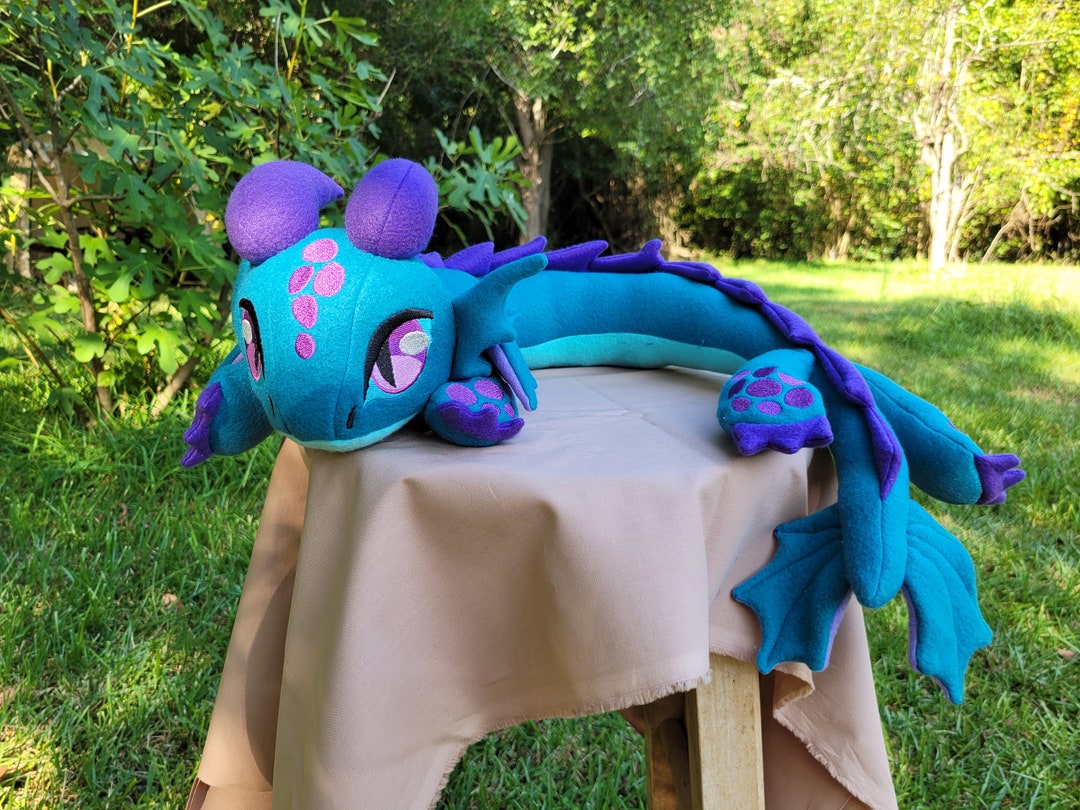 Wearable,poseable, Dragon Renaissance Fair, Cosplay, Costume Accessory, Plush Neck Dragon ...