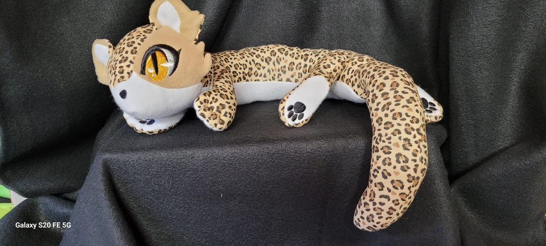 Plush Around the Neck Cheetah. - Etsy