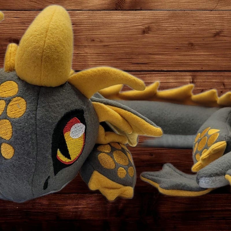 Wearable Dragon Plush - Etsy