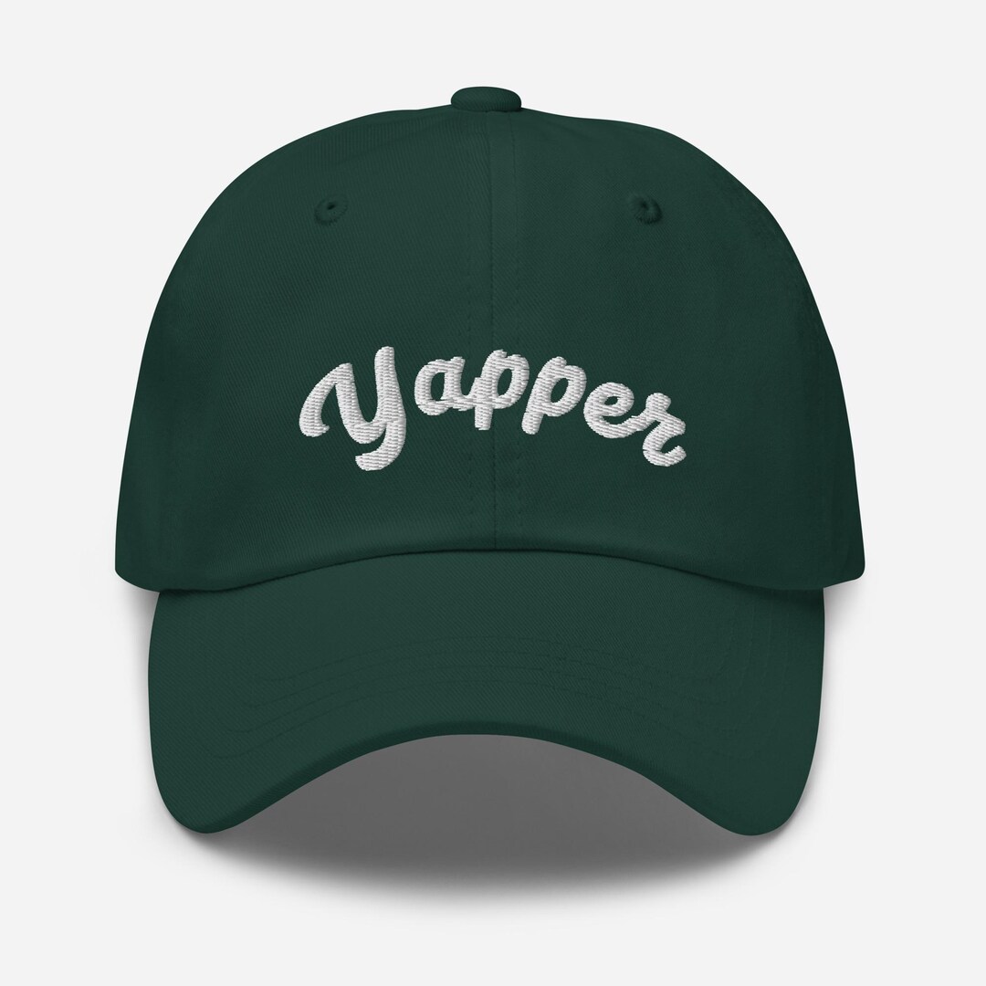 Yapper (curved Text) - Dad Hat - Etsy