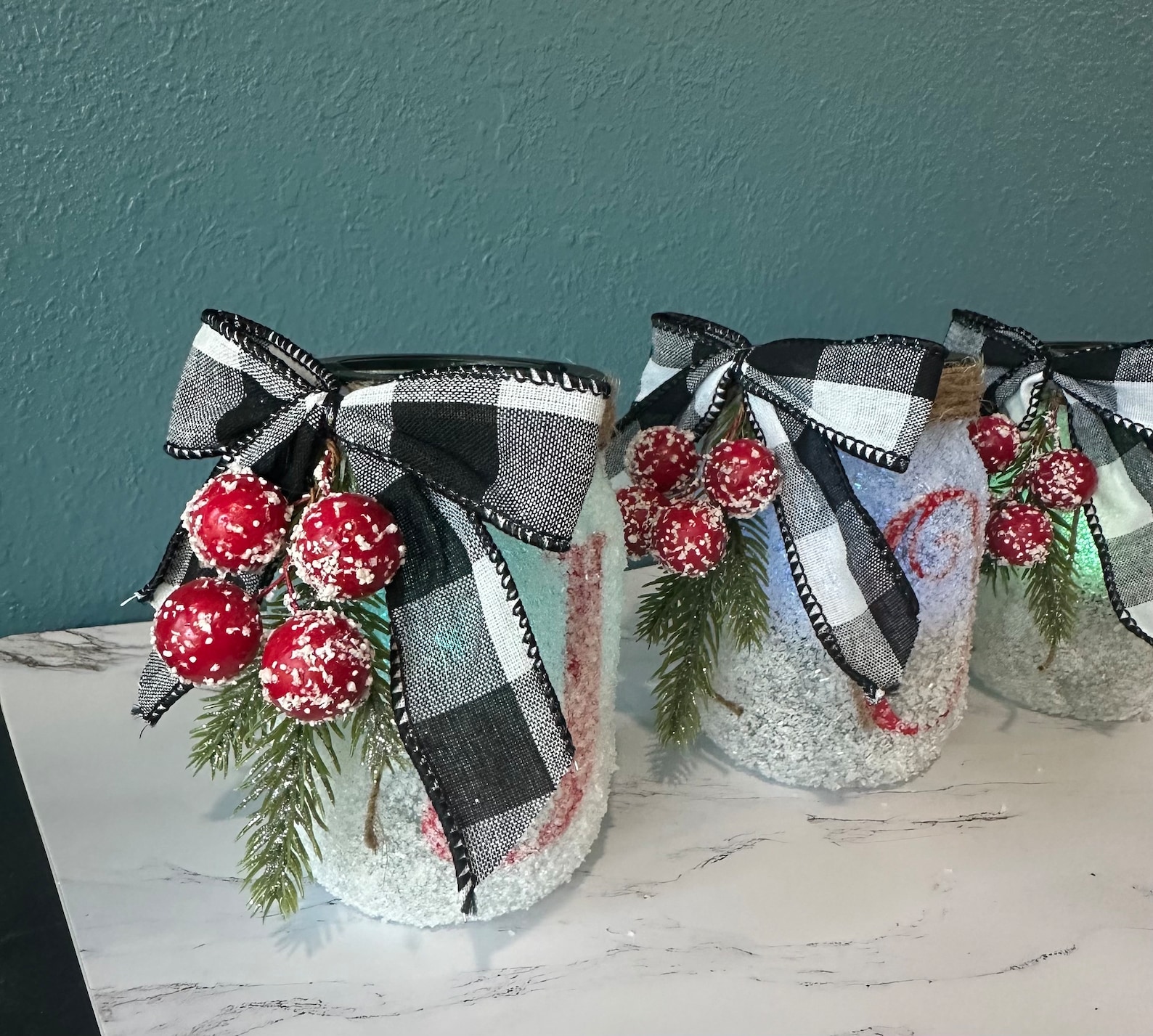 Winter Mason Jars Christmas Decor Winter Decor, Christmas Mason Jars ...