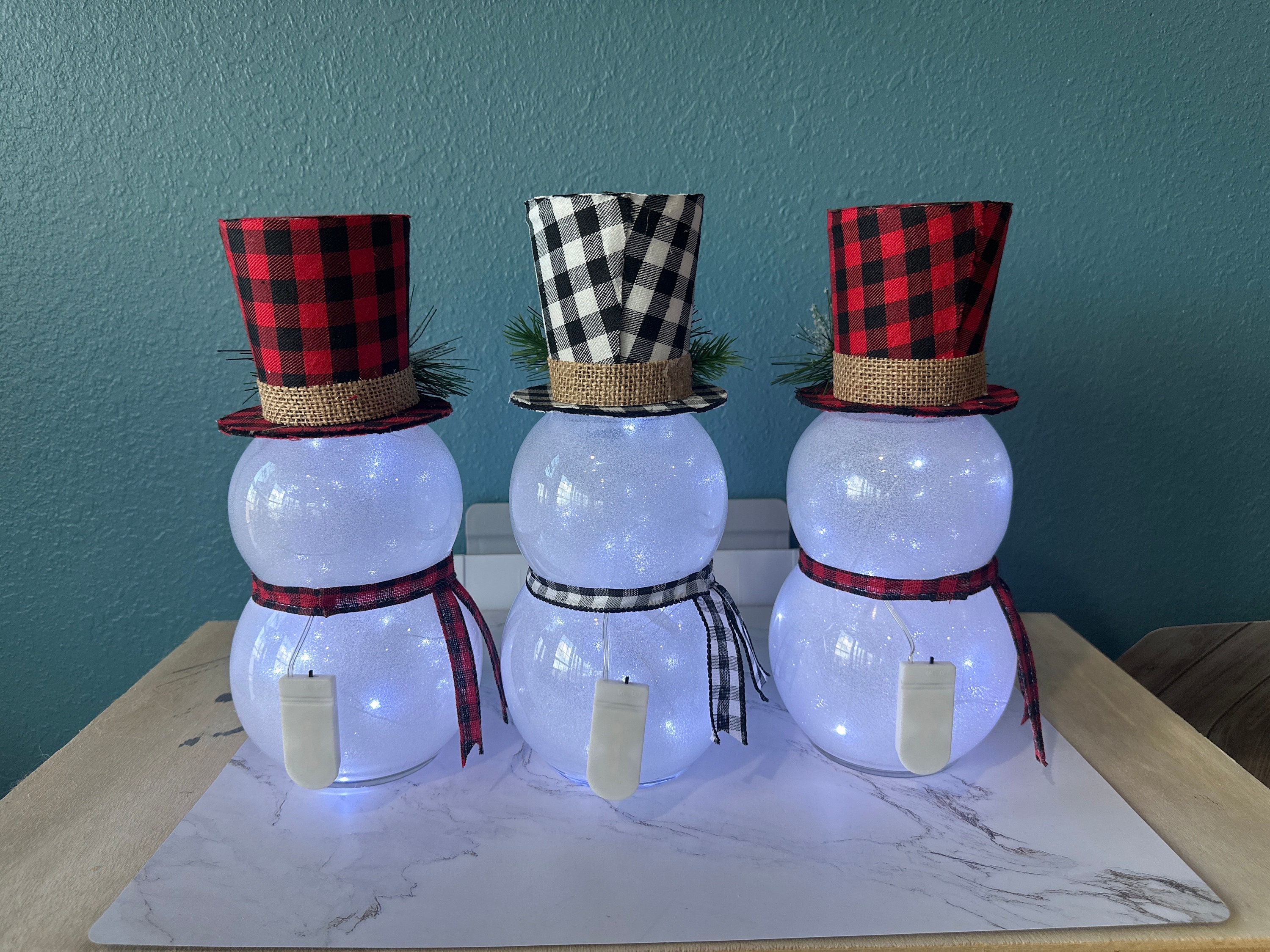 Christmas Decor Light up Snowman Snowman Decor Christmas Gift holiday ...