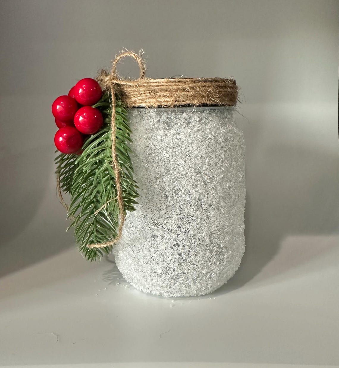 Winter Mason Jar| Christmas Decor| Winter Decor| Christmas Mason Jars ...