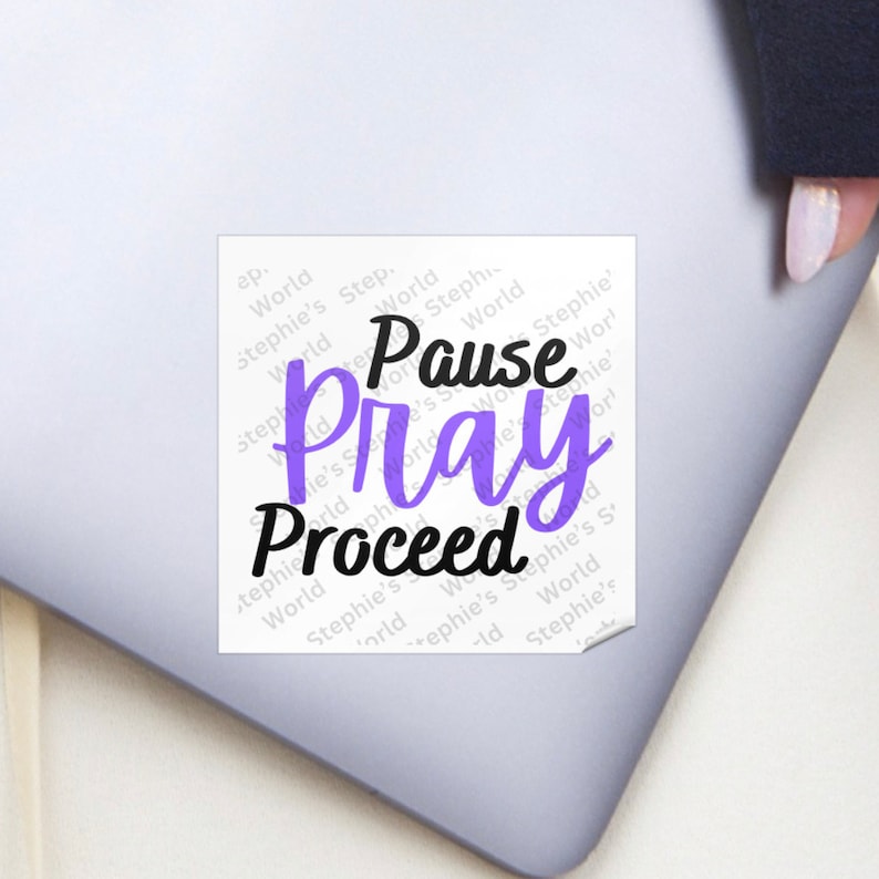 Pause Pray Proceed Svg, Praying Hands Svg, Bible Svg, Prayer Svg ...