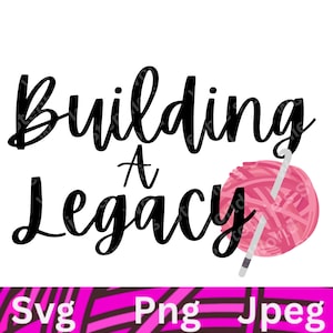 Building a Legacy Spiritual SVG for Wall Art - Inspirational SVG ...