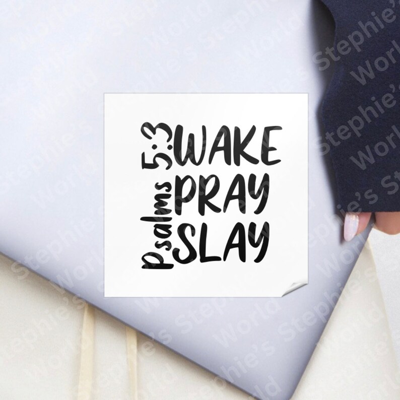 Wake Pray Slay, Praying Hands Svg, Bible Svg, Prayer Svg, Praying Svg ...