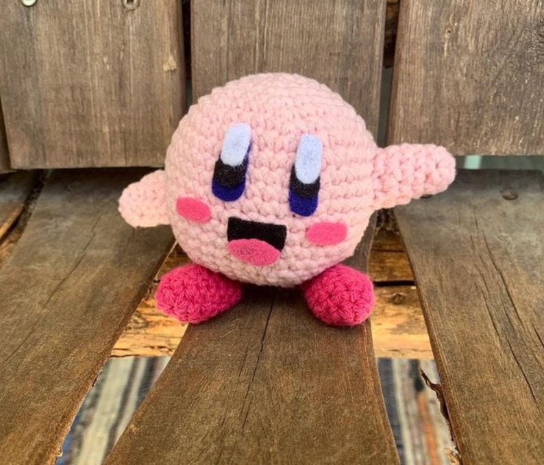 Kirby Amigurumi Crochet Pattern - Etsy