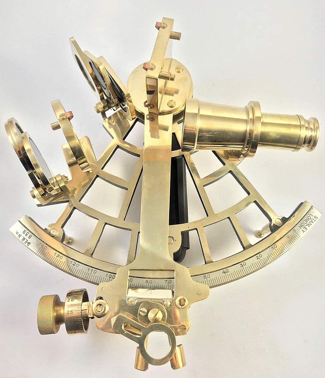 Nautical Sextant Brass Hand-made 9 Sextant Nautical - Etsy