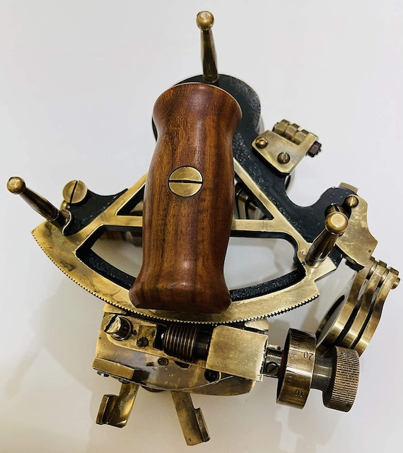 Pirates Of The Caribbean Bronze Sextant Solid Brass Ship Astrolabe ...
