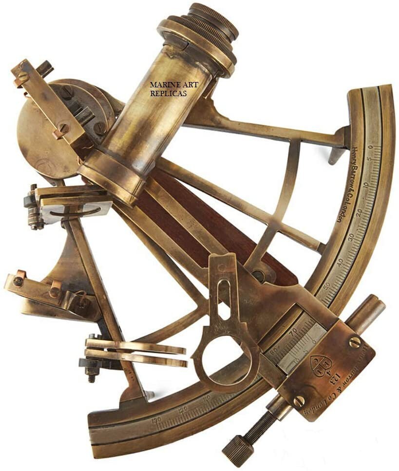 Nautical 8 Brass Hand-made Sextant With Wooden Box - Etsy