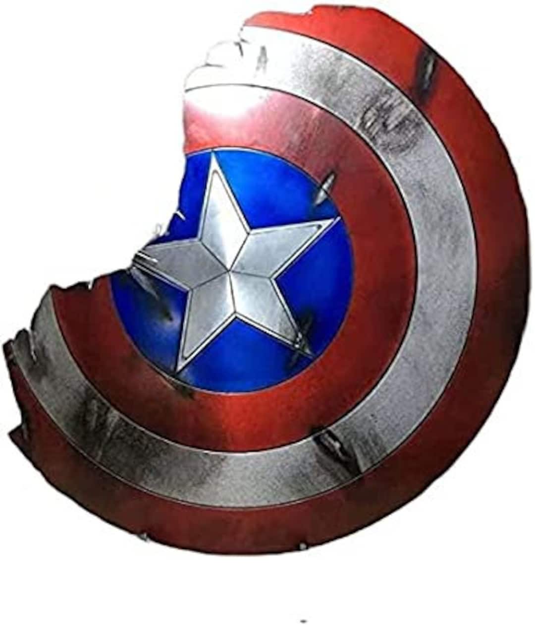 Captain America Broken Battle Ready Shield Avengers Endgame Shield - Etsy