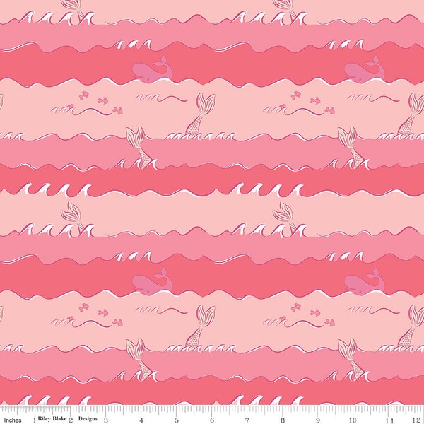 Riley Blake Mermaid - Etsy