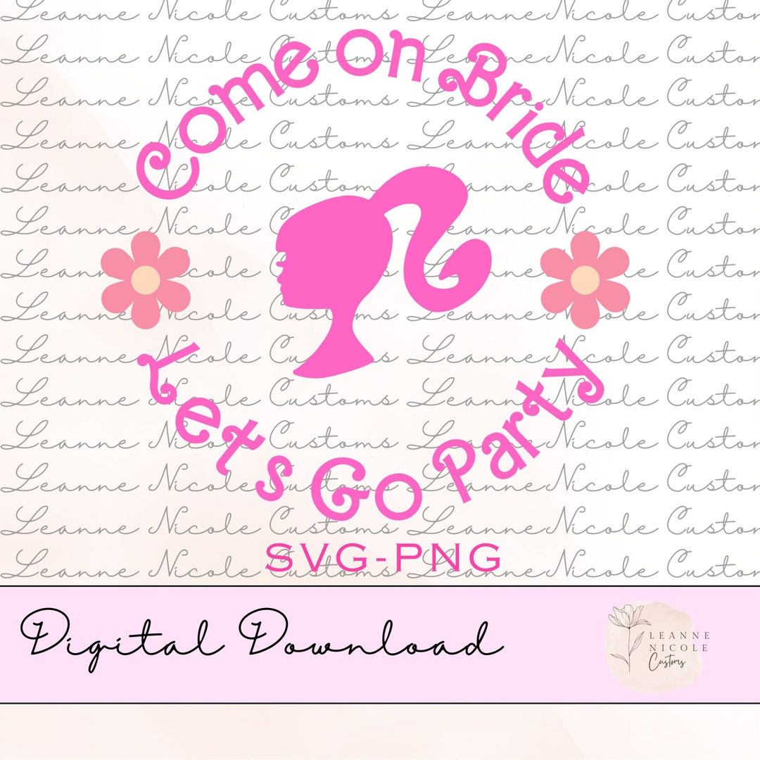 Bride SVG, Coastal Bride Barbi Svg, Beach Barbi Svg, Barb Svg, Come on ...