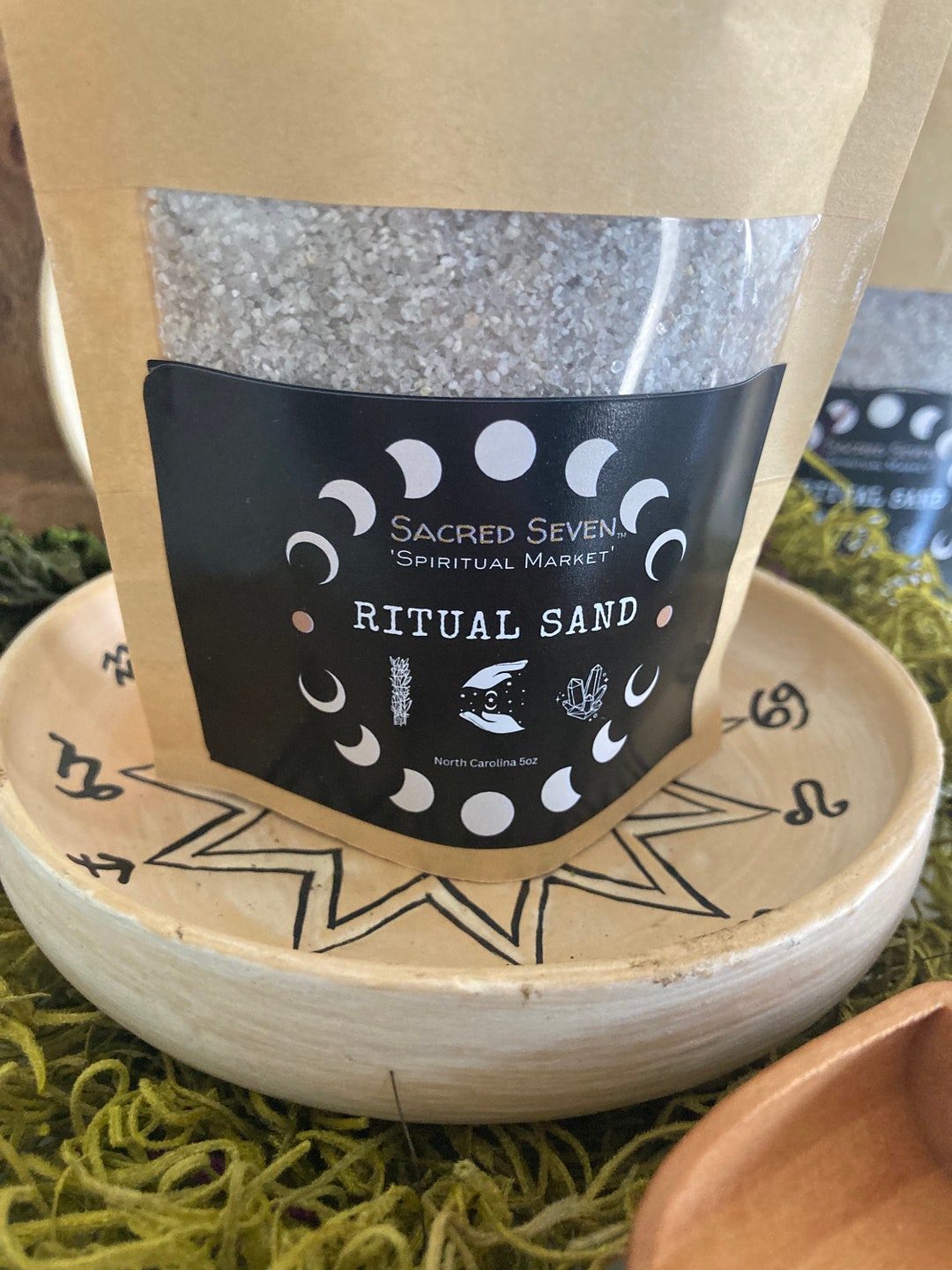 Ritual Sand, Terrarium Sand, Incense Smudging, Alter Sand, Smudge Sand ...