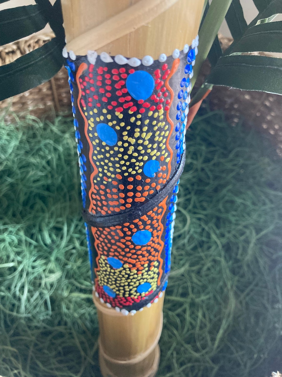 Large Rain Stick, Carved Rain Stick, Bamboo Rain Stick, Musical ...