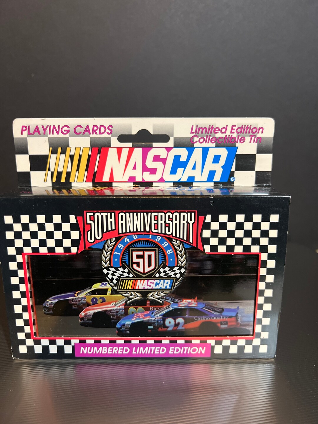 NASCAR 50th Anniversary Numbered Limited Edition, Playing Cards - Etsy