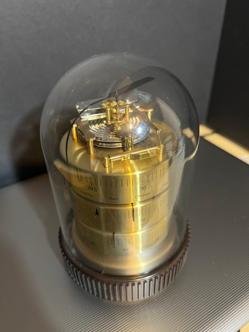 Vintage Barigo Barometer Thermometer Hygrometer Weather Station - Etsy