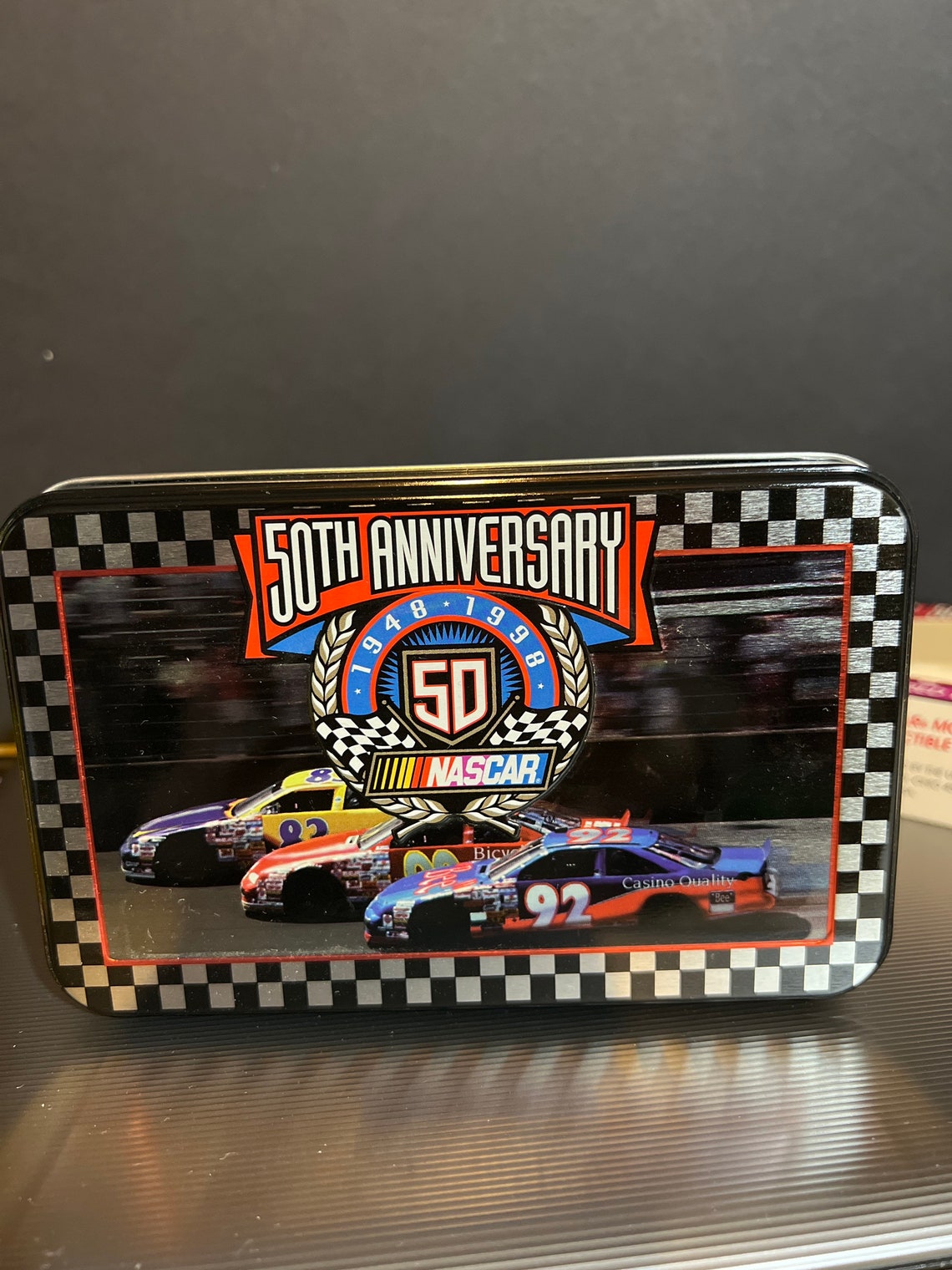 NASCAR 50th Anniversary Numbered Limited Edition, Playing Cards - Etsy