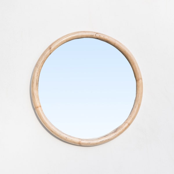 Rattan Mirror - Etsy