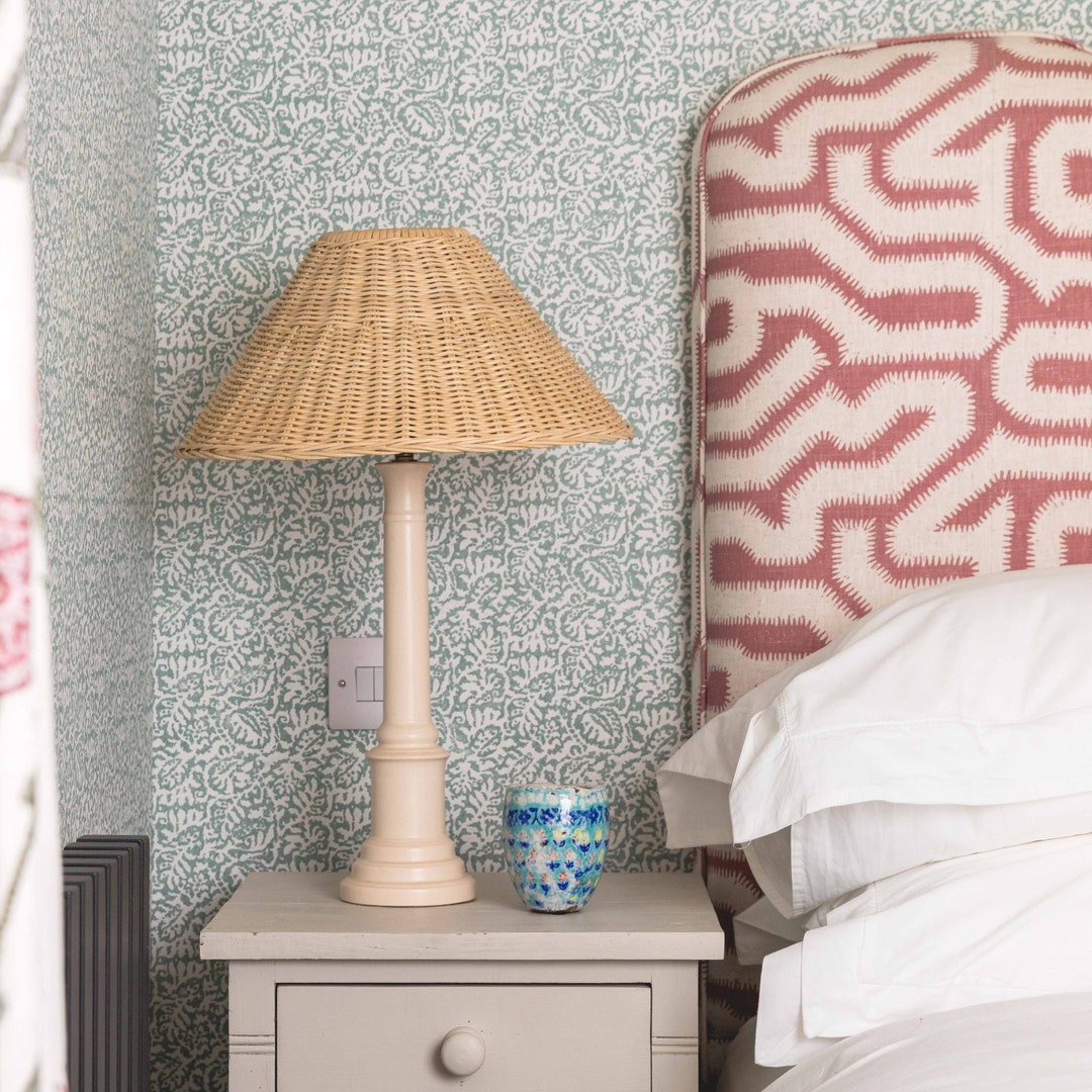 Conical Rattan Lampshade / Pendant Shade - Etsy