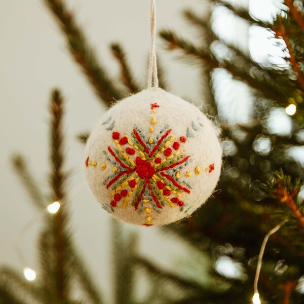 Felt Bauble - Etsy