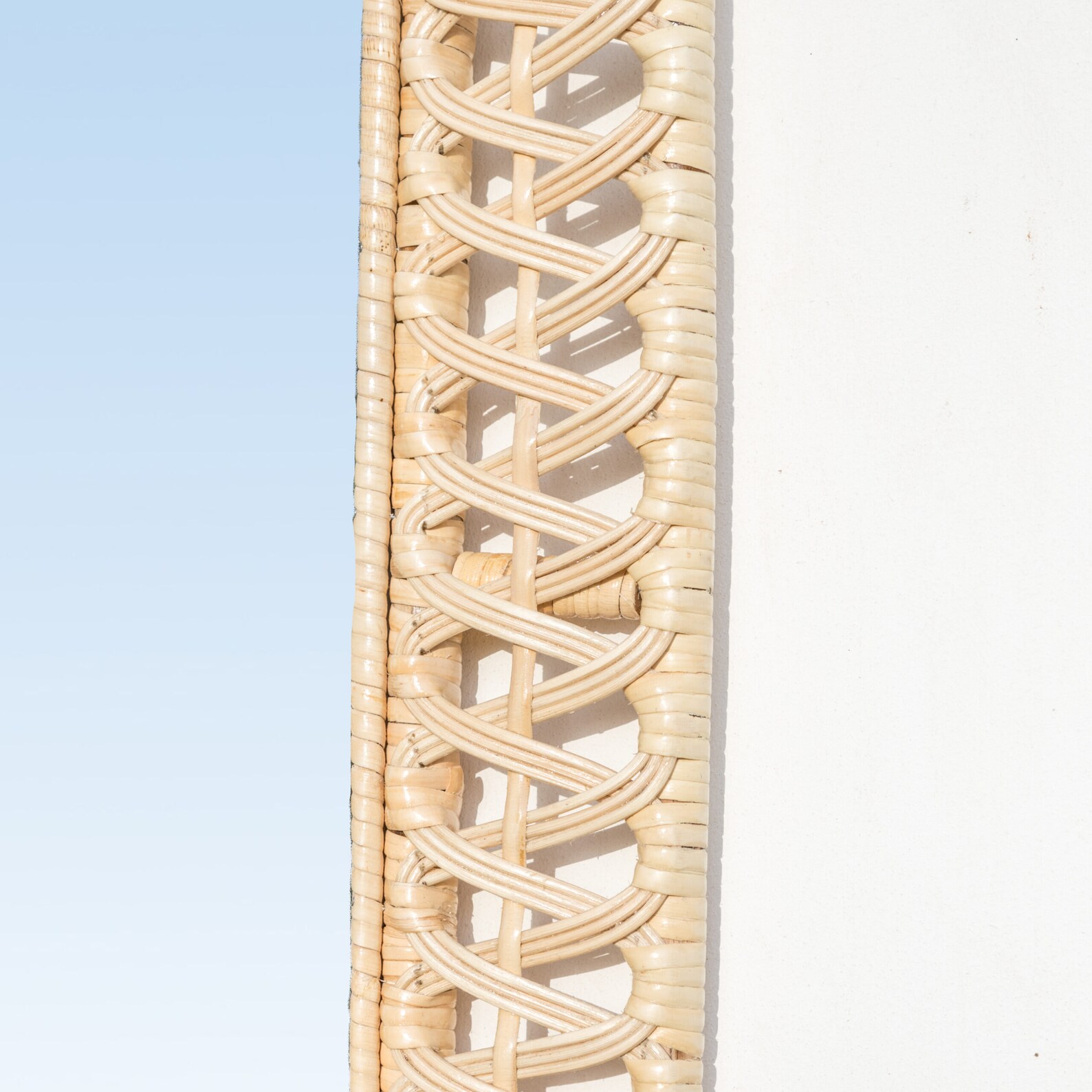 Rattan Arch Mirror Wicker Woven Mirror Bamboo Frame Mirror | Etsy