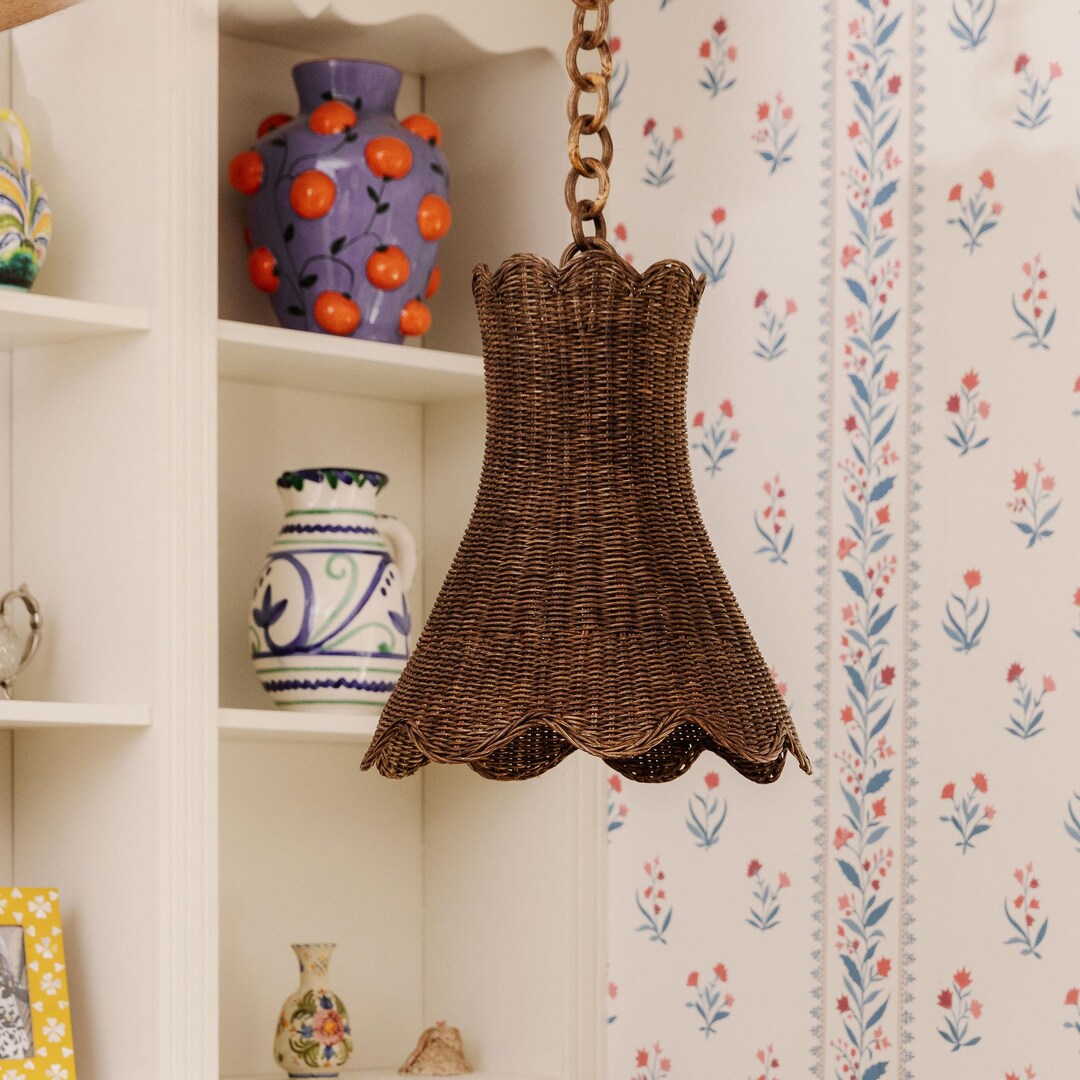 Calla Bell Pendant Shade - Etsy
