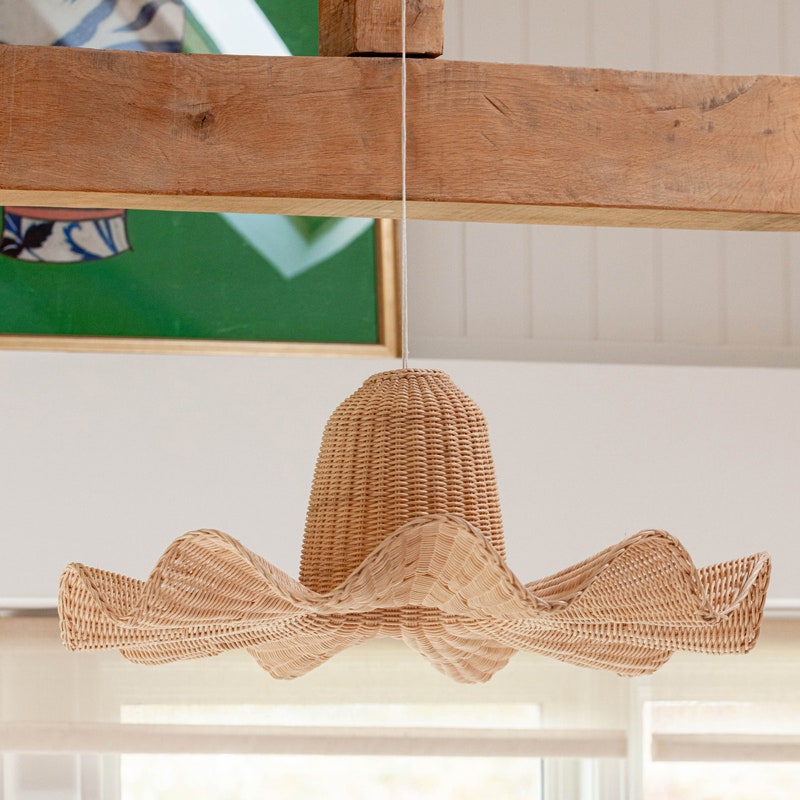 Extra Large Wicker Lamp Shade - Etsy