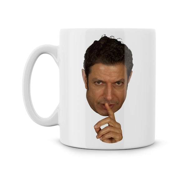 Ian Malcolm Jeff Goldblum Shhh Quiet Quote Scientist Nerd Gift | Etsy