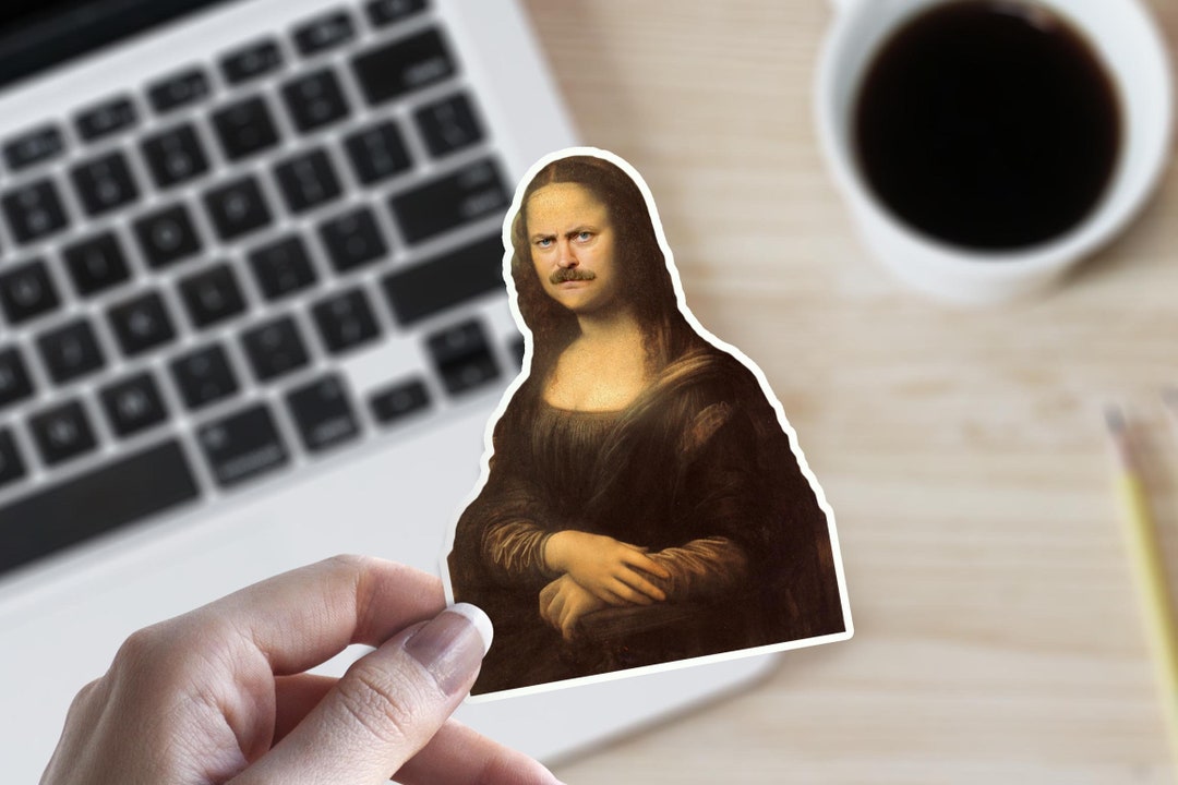 Mona Lisa Ron Swanson Face Swap Morph Nick Offerman Fan Parody Leonardo ...