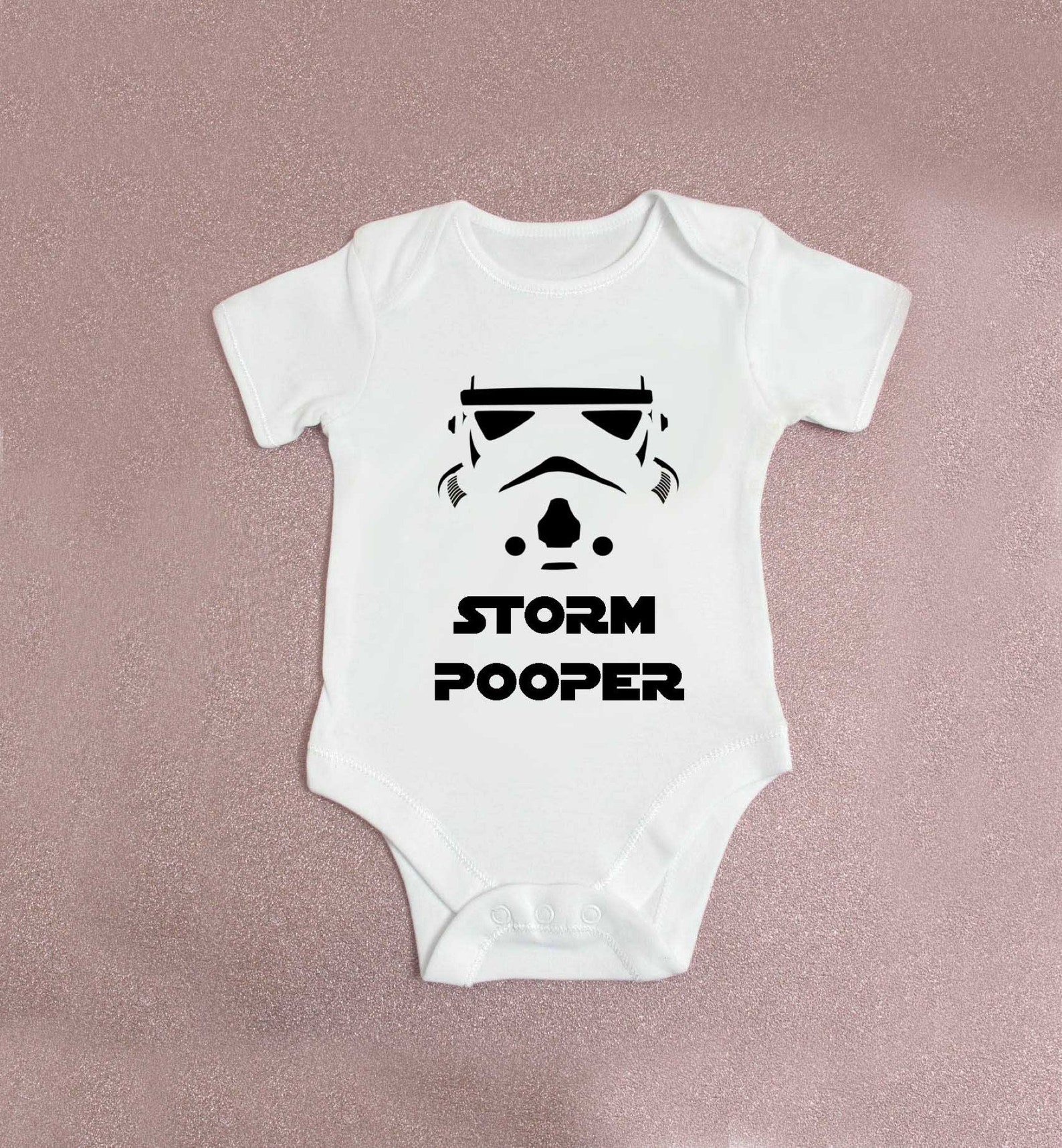Storm Pooper the Dark Side Baby Grow Body Grow Body Suit Onsie - Etsy