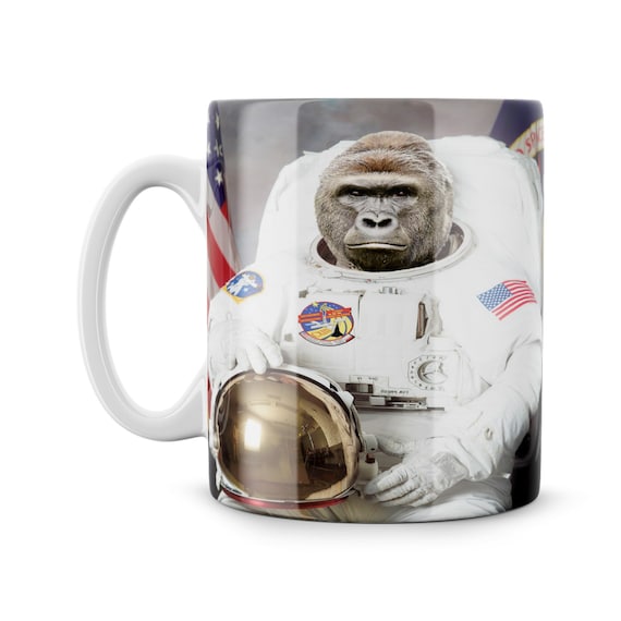 Cosmic Gorilla Memes Gorilla In A Space Suit On Mars With ..." |