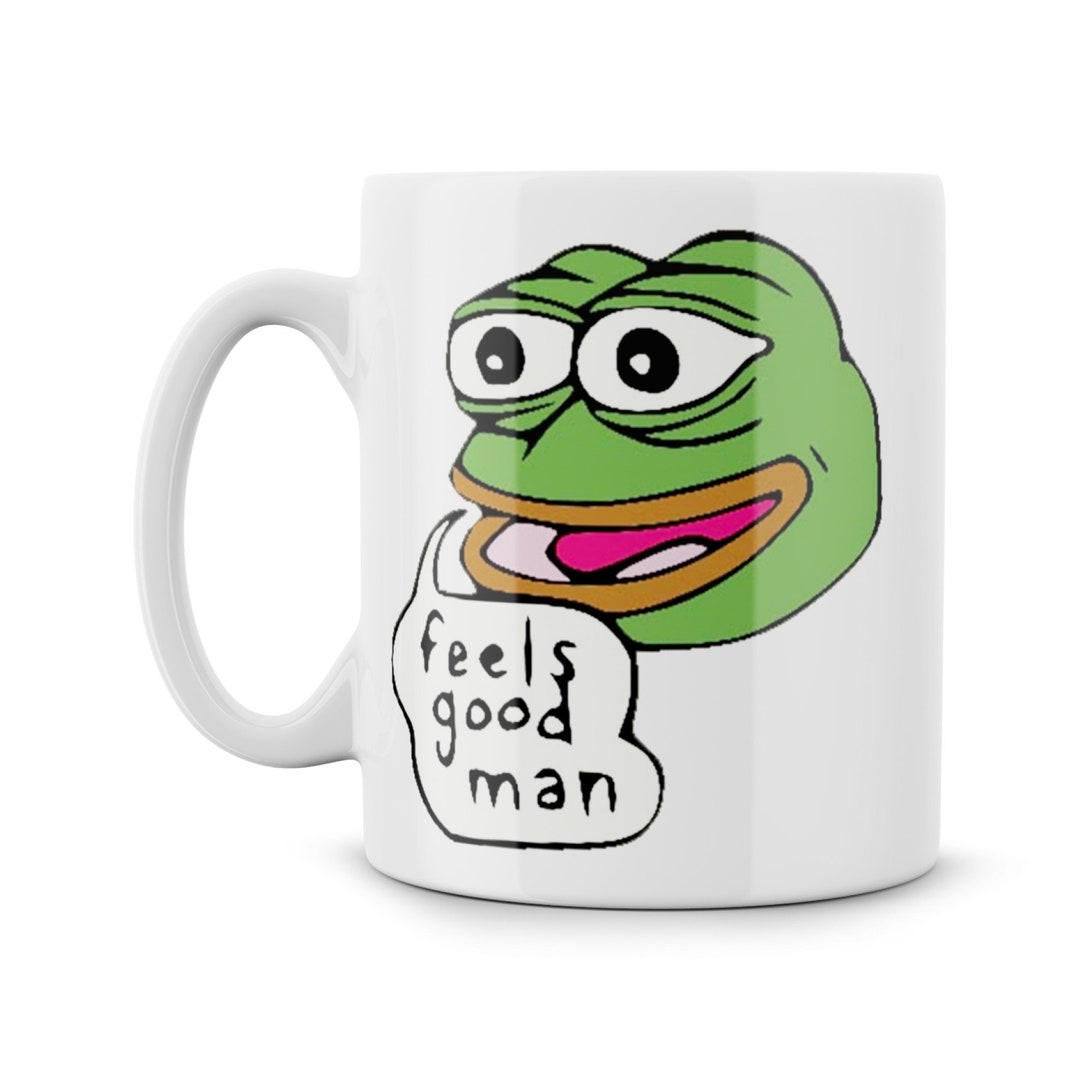 Ultra Rare Feels Good Man Pepe the Frog Feels Bad Man Green Toad Parody ...